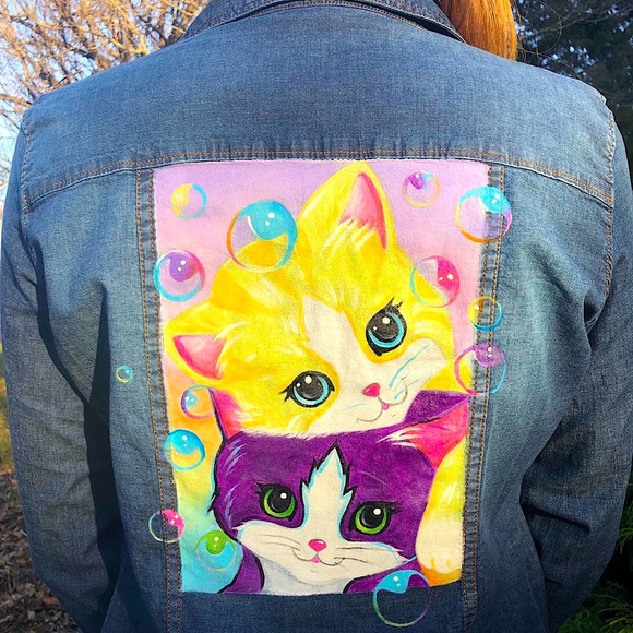 Lisa Frank | Jackets & Coats | Custom Lisafrank Hollywood Bear Panda ...